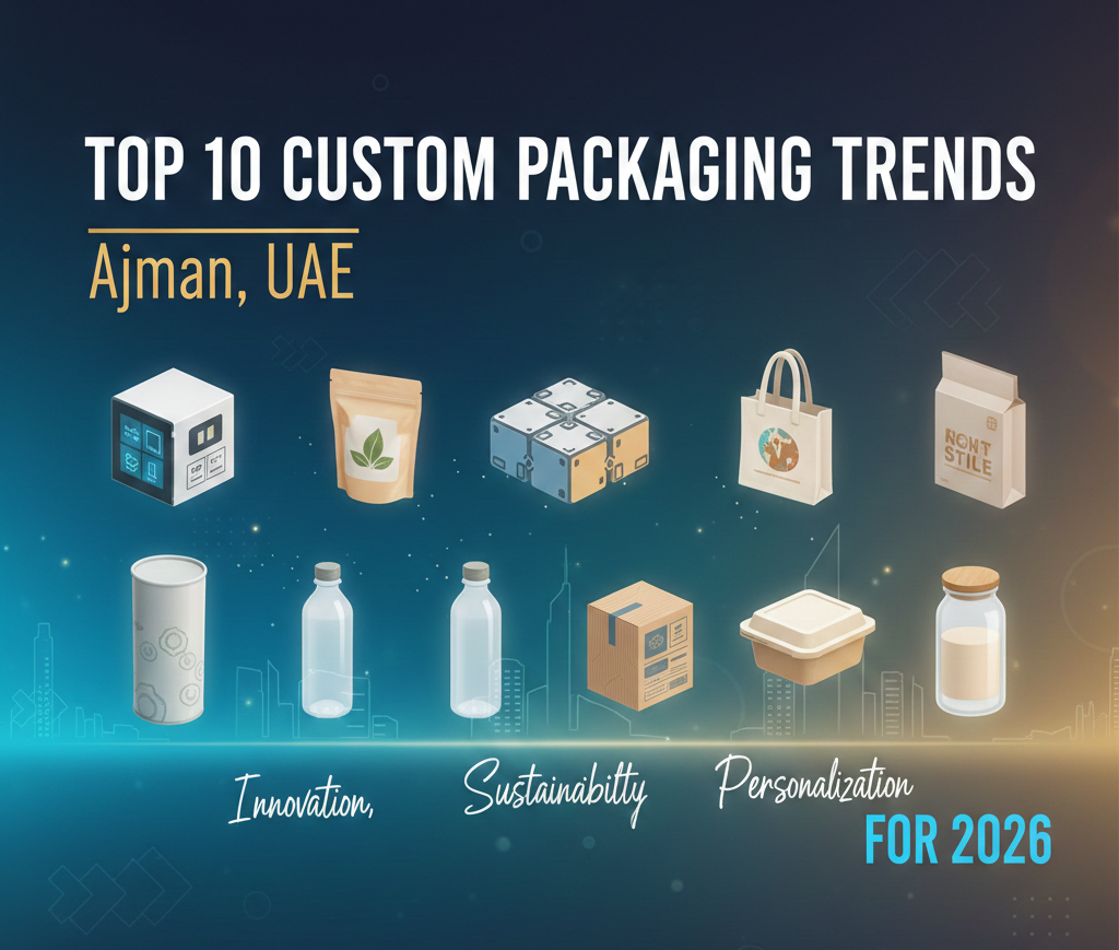 Custom Packaging Trends in Ajman UAE 2026 | MakeMyBox